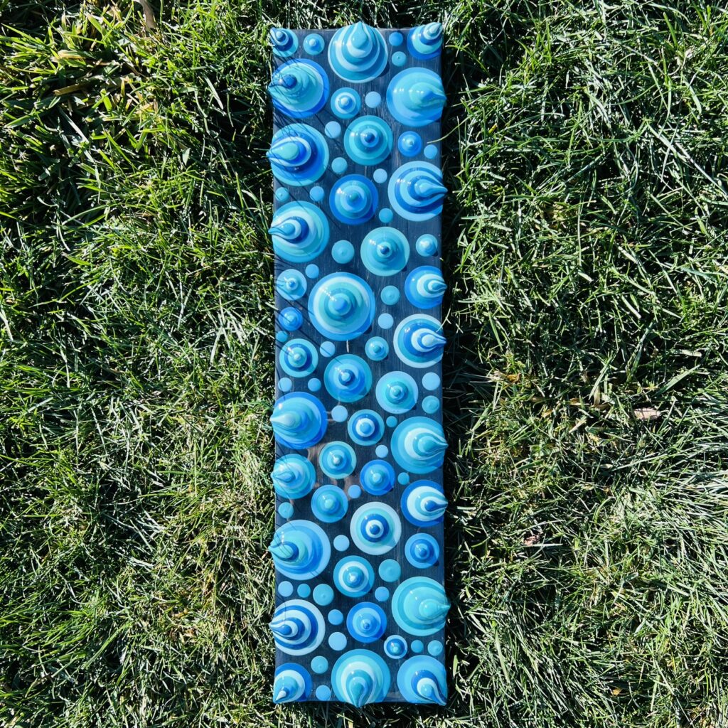 Sea of Colors Blob Painting - Furst Art Studio